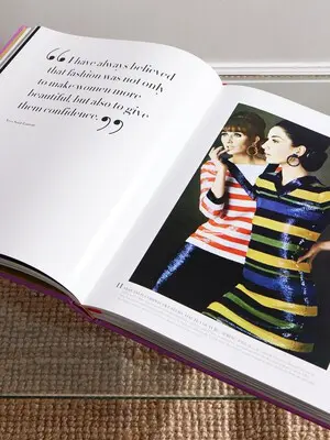 Assouline Yves Saint Laurent: The Impossible Collection Hardcover Book - Purple
