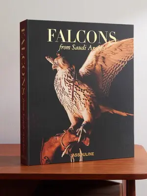 Assouline Falcons From Saudi Arabia Hardcover Book - Brown