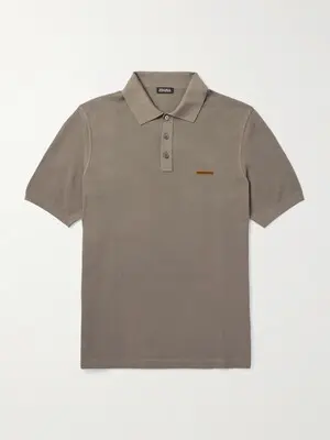 Zegna Logo Shirts For Men