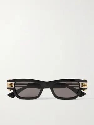 Bottega Veneta D-frame Sunglasses - Black