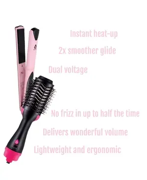 PURSONIC Hair Styling Power Bundle: One Step Hair Dryer & Volumizer Brush - Assorted Pre-pack (see Table 9