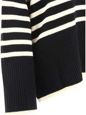 TOTEME Signature Stripe' Turtleneck Sweater