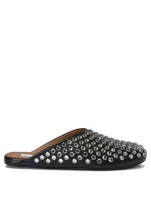 Alaïa Mules With Rhinestones