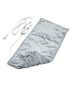 PURE ENRICHMENT Weightedwarmth 3-in-1 Heating Pad - Steel Gray