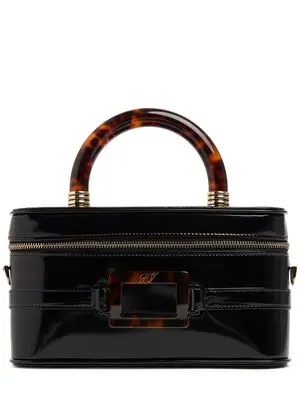 ROGER VIVIER ROGER VIVIER Mini Belle Vivier Vanity Bag - Black