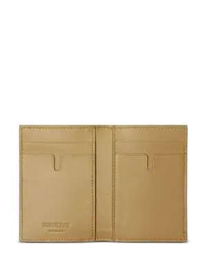 Burberry Check-pattern Bi-fold Card Holder - Neutrals