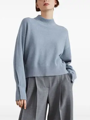 Brunello Cucinelli Mock-neck Cashmere Jumper