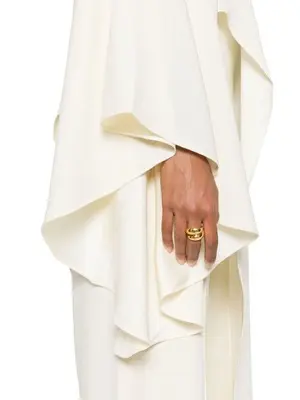 TALLER MARMO Panaro Asymmetrical Blouse