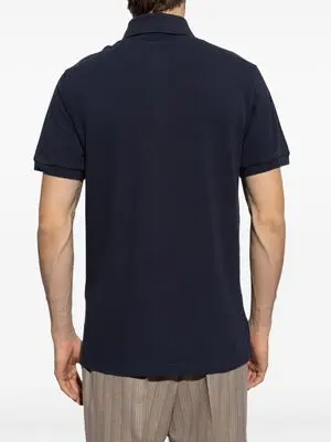Etro Logo-embroidered Cotton Polo Shirt