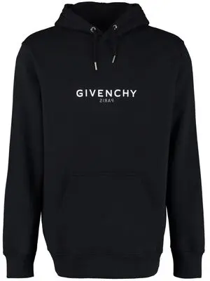 Givenchy Logo-print Hoodie - Black