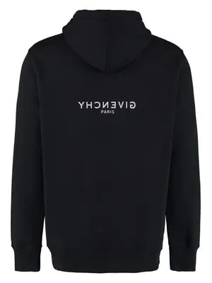 Givenchy Logo-print Hoodie - Black