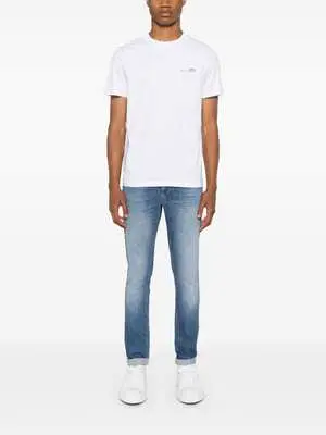 A.p.c. Logo-print Cotton T-shirt - White