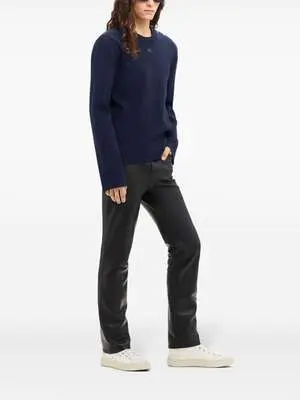 COURREGES Shoulder Snaps Sweater - Blue