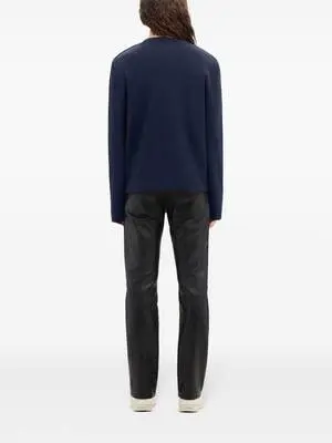 COURREGES Shoulder Snaps Sweater - Blue