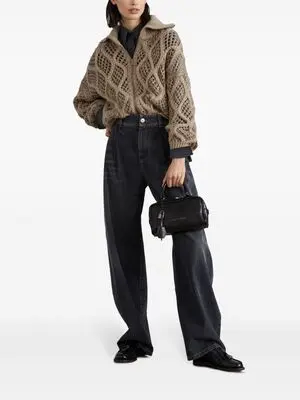 Brunello Cucinelli Long-sleeve Shirt With Monili Detail - Grey