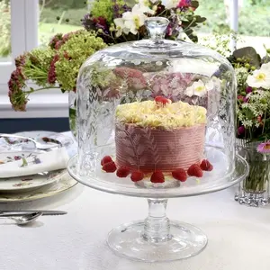 WILLIAM YEOWARD CRYSTAL Fern Cake Stand