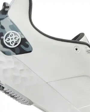 G/fore Mg4+ Camo Accent Golf Shoes - Snow/charcoal