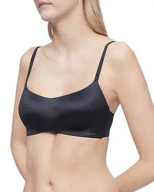 Calvin Klein Liquid Touch Bralette - Black