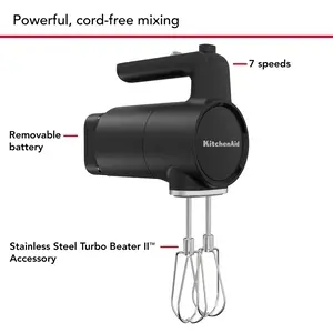 KITCHENAID Go Cordless Hand Mixer