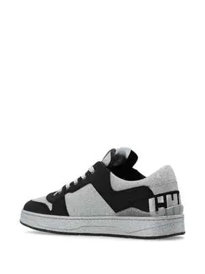 JIMMY CHOO Florent M Logo Patch Sneakers - Black