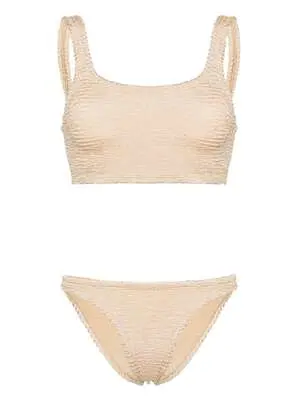 PARAMIDONNA Emily Seersucker Bikini - Neutrals
