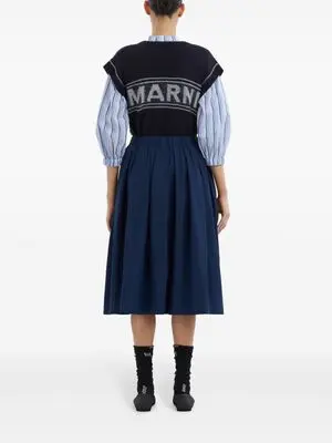 Marni A-line Midi Skirt