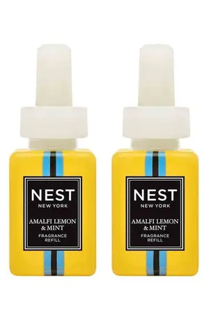 NEST NEW YORK X Pura Home Fragrance Diffuser Refill Duo - Amalfi Lemon Mint