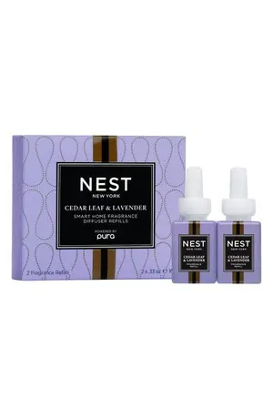 NEST NEW YORK X Pura Home Fragrance Diffuser Refill Duo - Cedar Leaf