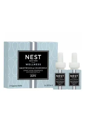 NEST NEW YORK X Pura Home Fragrance Diffuser Refill Duo - Driftwood Chamomile