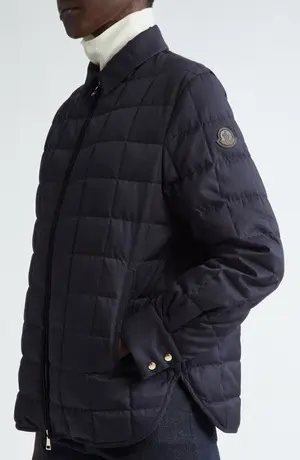 Moncler Square Quilted Down Puffer Jacket