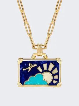 NEVERNOT Dreamy Night Pendant Necklace - 14k Gold