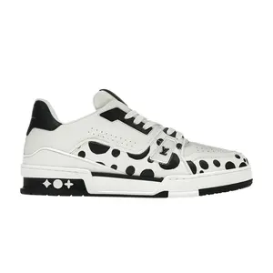 LOUIS VUITTON X Yayoi Kusama Trainer Low "infinity Dots - Black