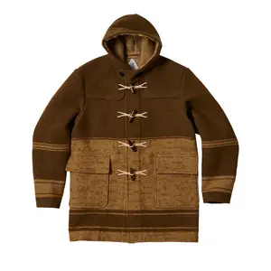 PALACE X C.p. Company Duffel Jacket Rubber Wool
