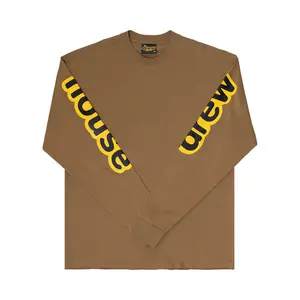 Drew House Long-sleeve Hug Tee 'chaz - Brown
