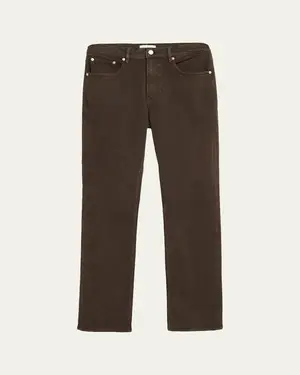 FRAME Modern Straight-Leg Jeans - Mocha