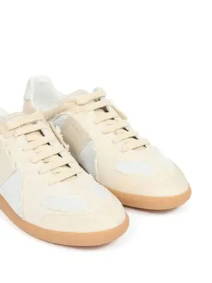 MAISON MARGIELA Replica Inside Out Lace-up Sneakers - Neutrals