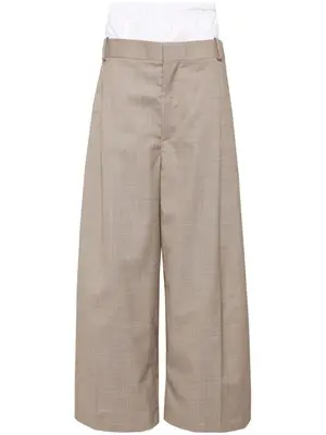 Hed Mayner Belted Pants For Men