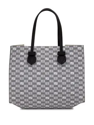 Moreau Monogram Leather Tote