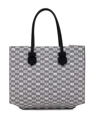 Moreau Monogram Leather Tote