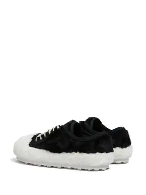 Marni Teddy Lace-up Sneakers - Black