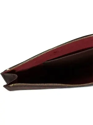 Etro Logo Embroidered Clutch