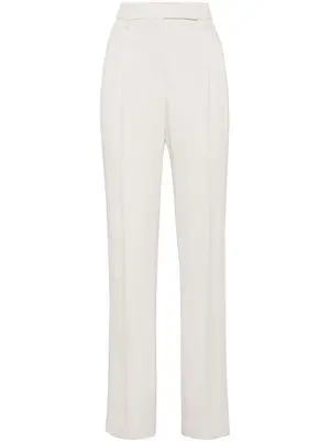Brunello Cucinelli High-waisted Tailored Trousers