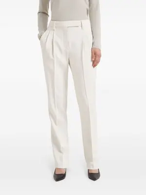 Brunello Cucinelli High-waisted Tailored Trousers