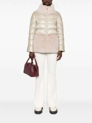 Herno Faux-fur Puffer Jacket