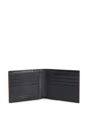 GIUSEPPE ZANOTTI Albert 2.0 Crocodile-print Leather Bi-fold Wallet - Brown