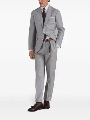 Brunello Cucinelli Single-breasted Herringbone Blazer
