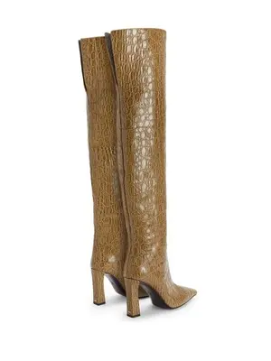 GIUSEPPE ZANOTTI 45mm Janiee Plus Boots - Neutrals
