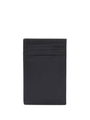 GIUSEPPE ZANOTTI Albert 2.0 Leather Card Holder - Black