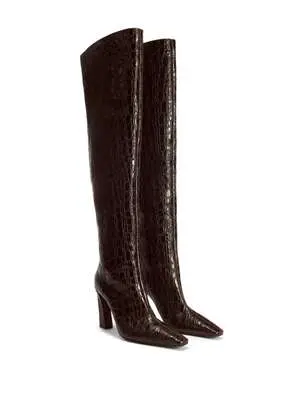 GIUSEPPE ZANOTTI 90mm Janiee Plus Boots - Brown