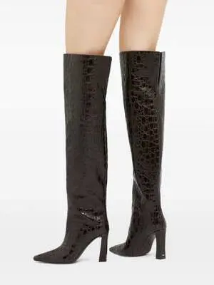 GIUSEPPE ZANOTTI 90mm Janiee Plus Boots - Brown